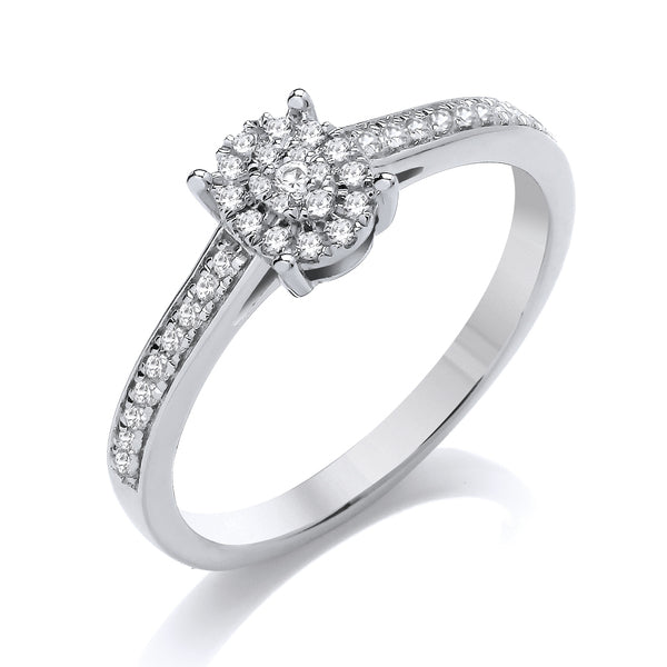 COG01 Round Engagement Ring – Lover’s Rock